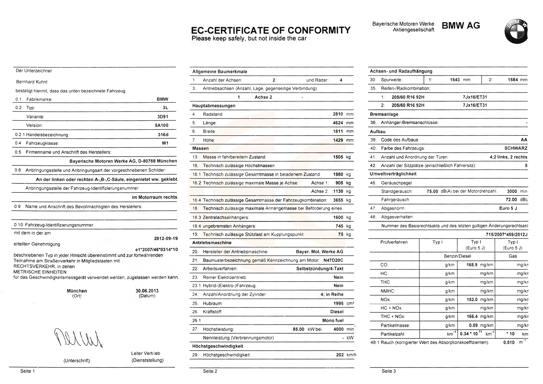 Wie sehen COC Papiere aus? | COCpedia EuroCOC